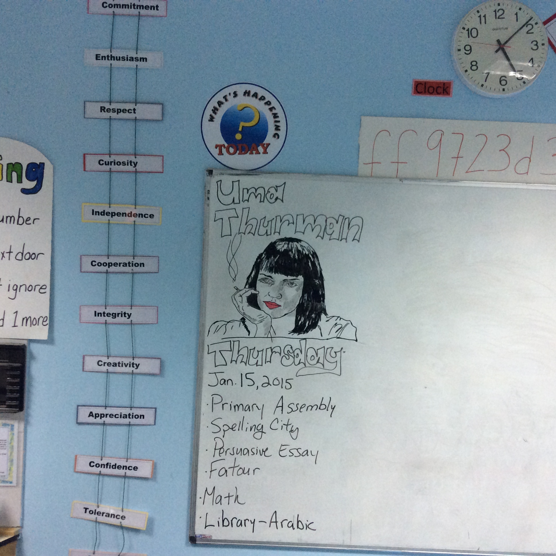 Teacher Draws 180 Unique Whiteboard Illustrations: One for Every Day of ...